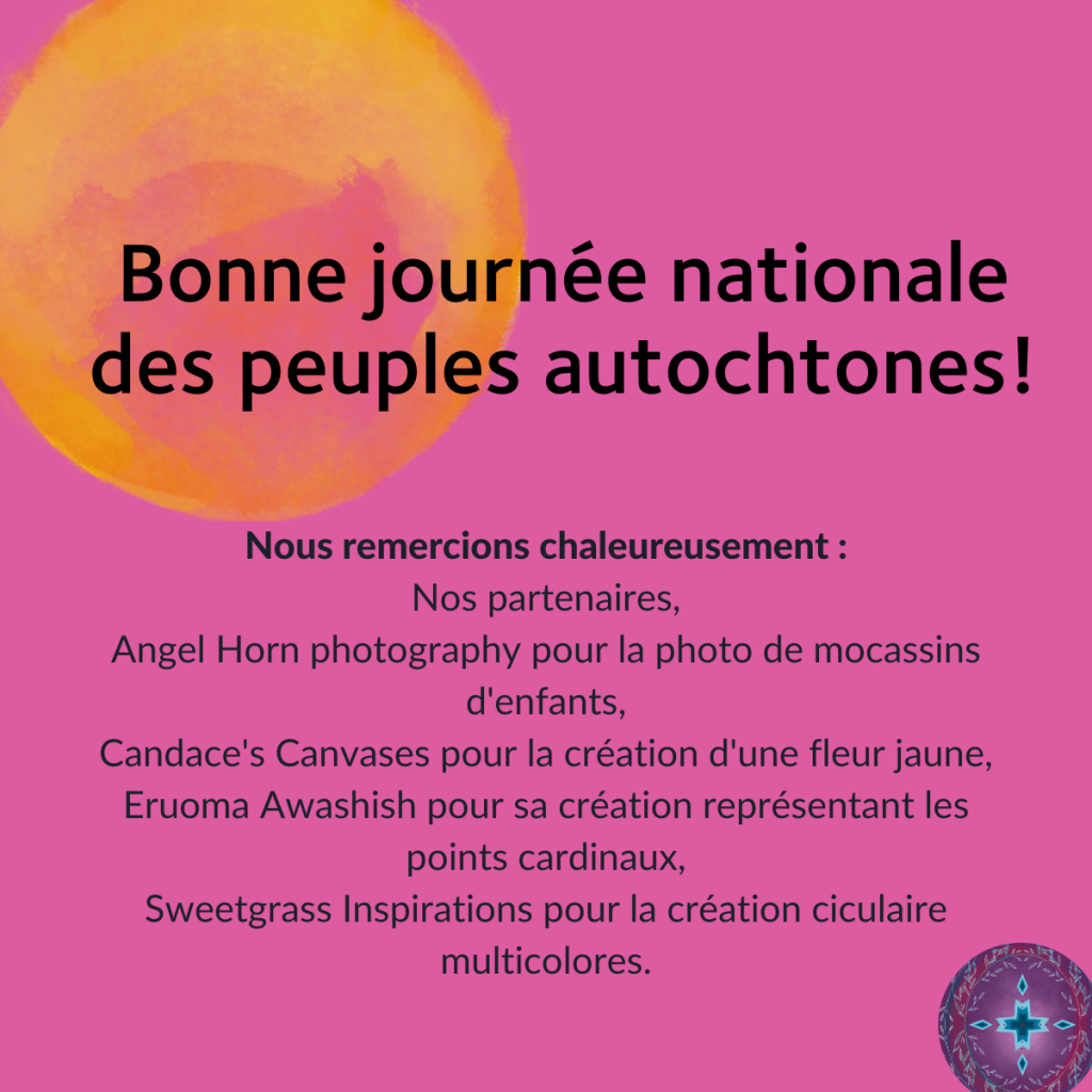 Journée nationale des peuples autochtones : nos partenaires à l'honneur ...